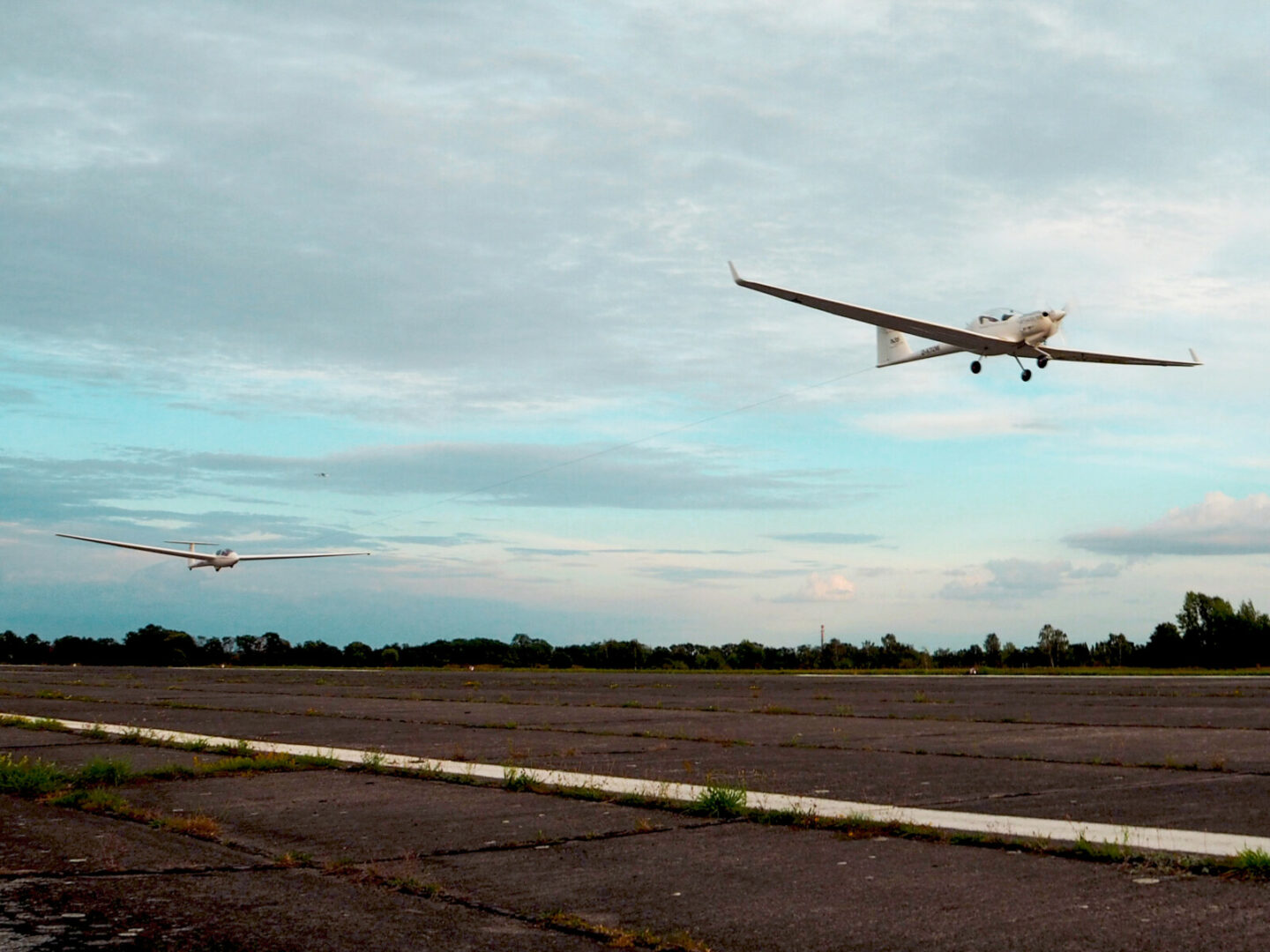 Aerotow Test fs35 – Akaflieg Stuttgart